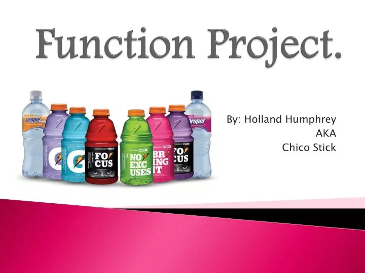 PPT - Function Project. PowerPoint Presentation, free download - ID:1844866
