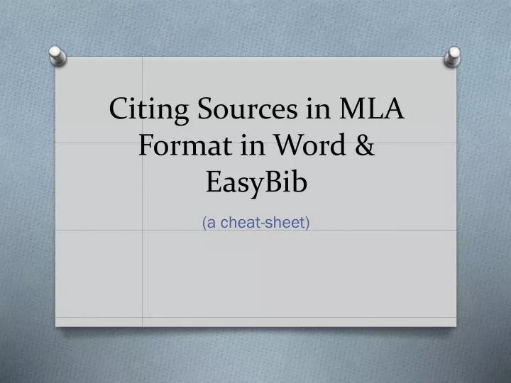 Mla Format Borders Citing Clipart Mla
