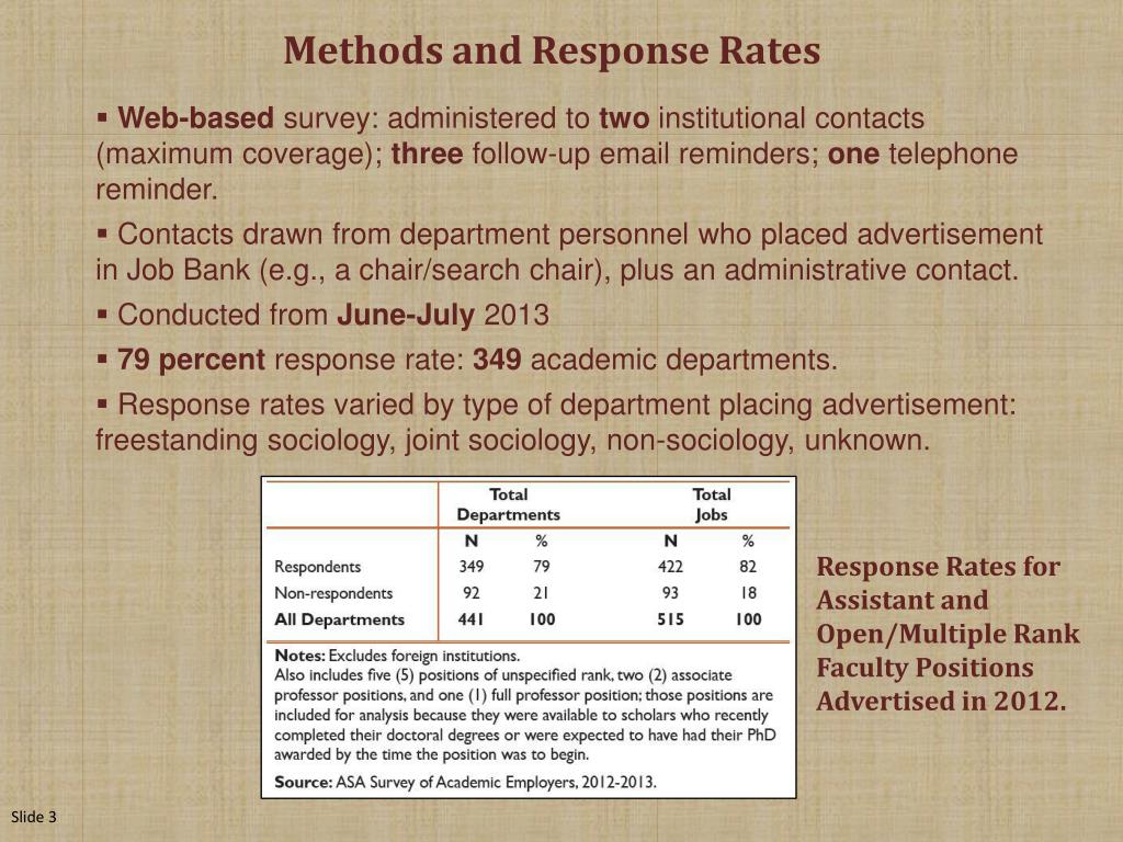 PPT - On the Road to Recovery : Findings from the ASA 2012–2013 Job ...