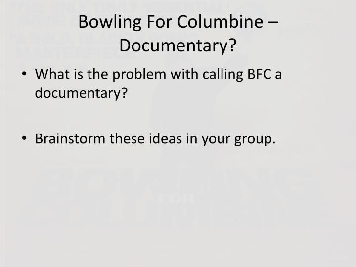PPT - Bowling For Columbine PowerPoint Presentation - ID:1845128