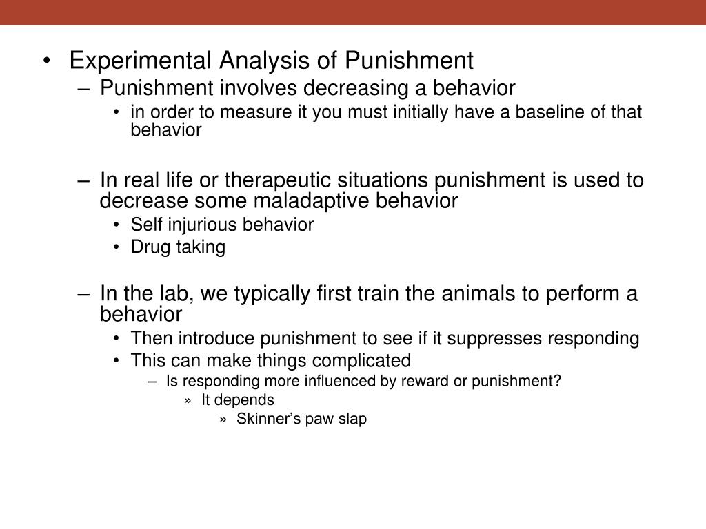 PPT - Chapter 10 – Aversive Control: Avoidance and Punishment ... PPT - Chapter 10 – Aversive Control: Avoidance and Punishment ...