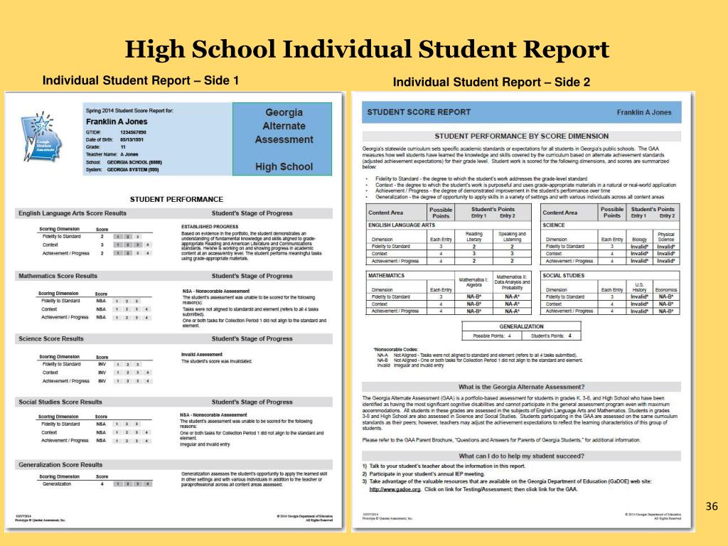 PPT - Georgia Alternate Assessment 2013-14 Post Assessment Webinar ...