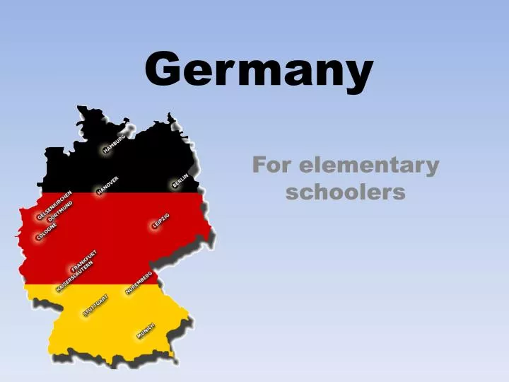 PPT - Germany PowerPoint Presentation, free download - ID:1845901