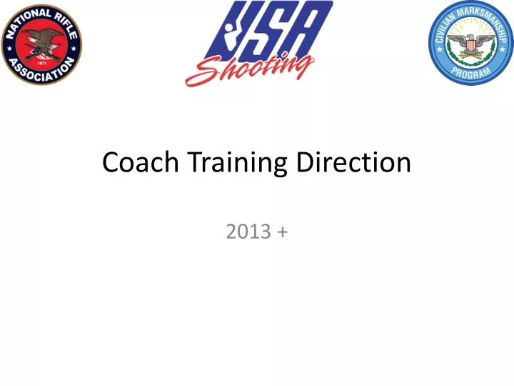 PPT - Coach Training Direction PowerPoint Presentation, free download ...