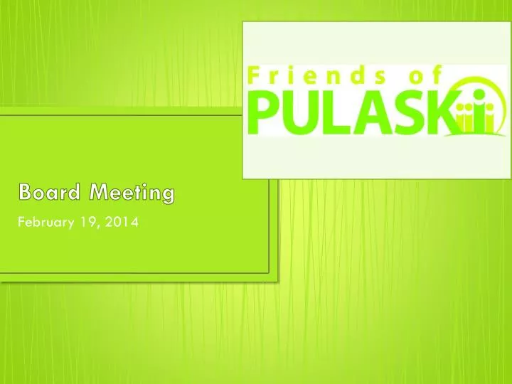 PPT - Board Meeting PowerPoint Presentation, free download - ID:1846117