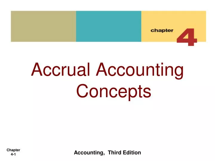 PPT - Accrual Accounting Concepts PowerPoint Presentation, free ...