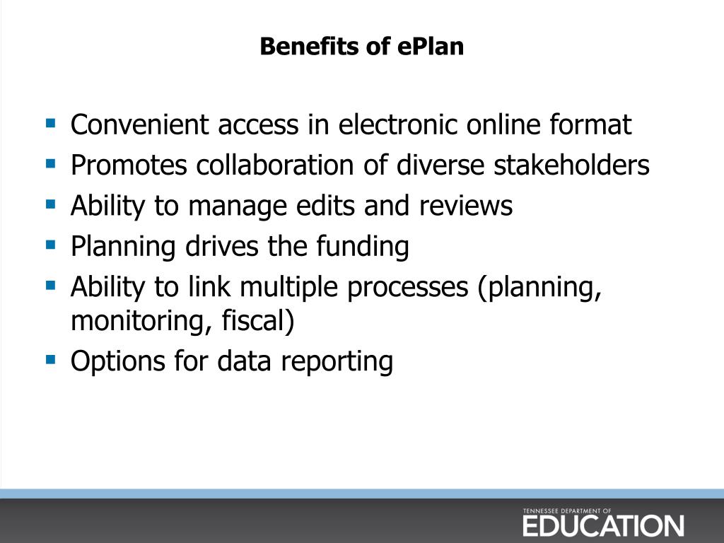 PPT - “Tennessee’s Electronic Planning and Grants Management System ...