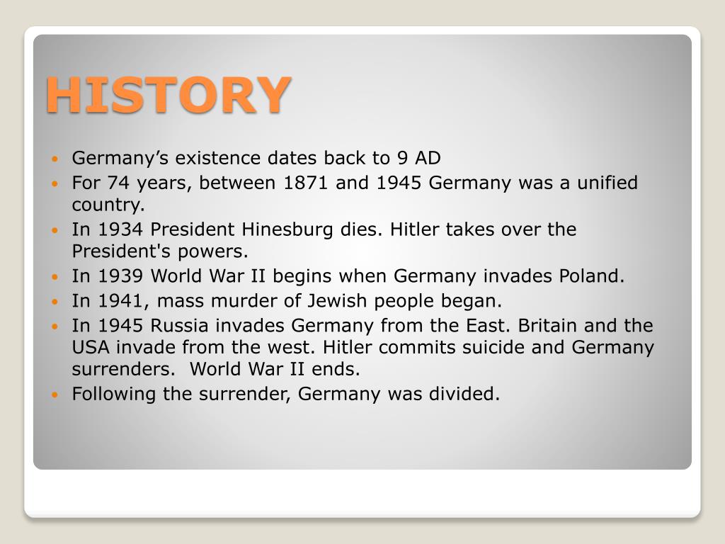 PPT - GERMANY Federal Republic of Germany Deutschland PowerPoint ...