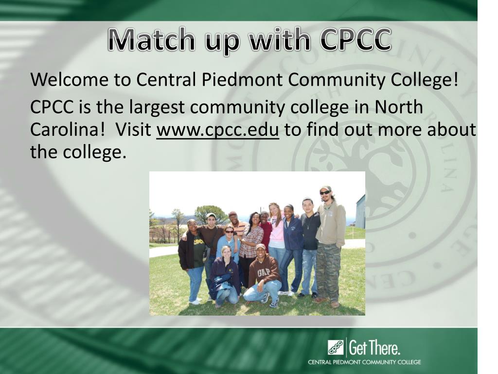 PPT - Welcome to CPCC’s New Student Orientation For Career and College ...