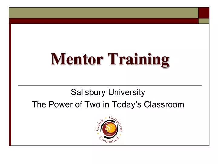 PPT - Mentor Training PowerPoint Presentation, free download - ID:1847678