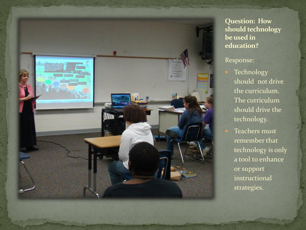 PPT - Tech Integration in Education: Interview with Lisa Eidson ...