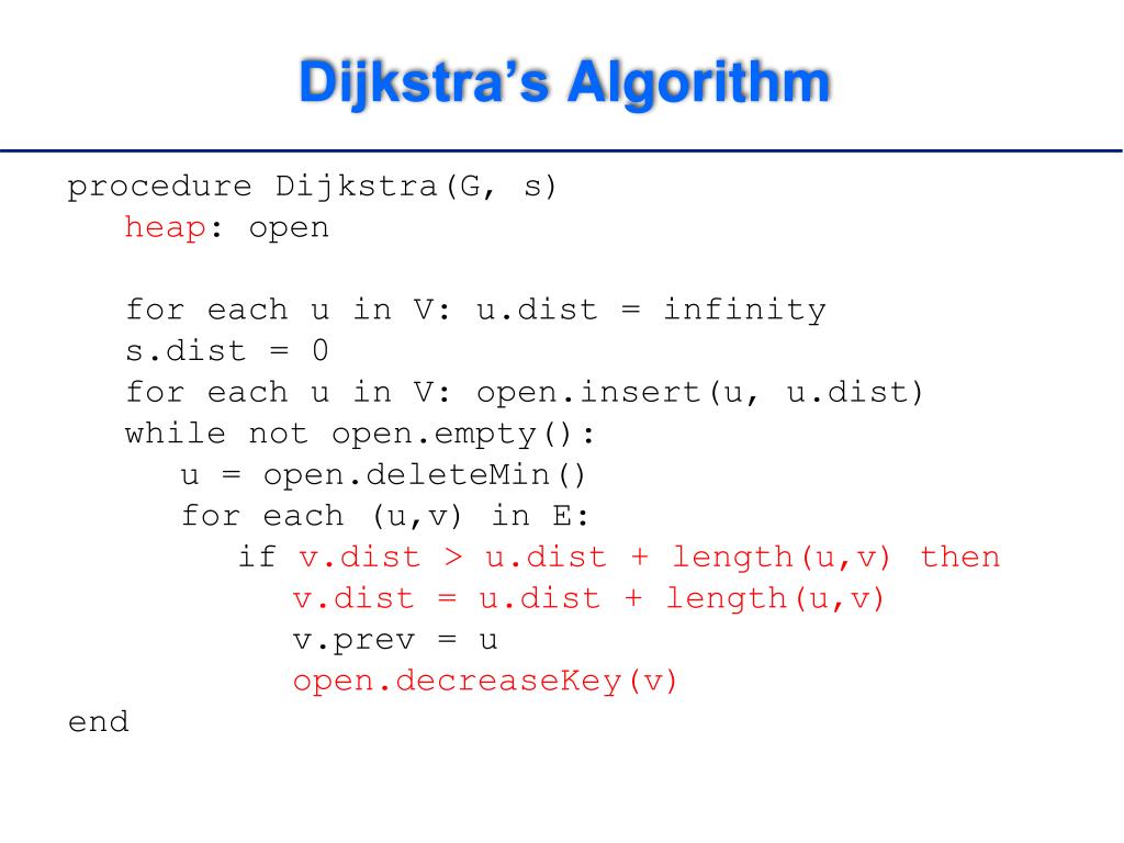 Ppt Csc 282 Design And Analysis Of Efficient Algorithms Graph Algorithms Shortest Path