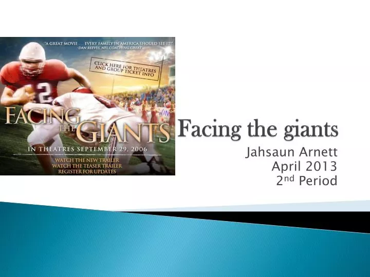 PPT - Facing the giants PowerPoint Presentation, free download - ID:1849630