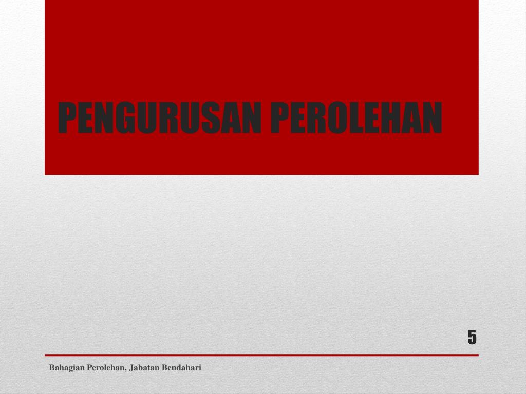 PPT - TAKLIMAT KEWANGAN JABATAN BENDAHARI PowerPoint Presentation, free ...