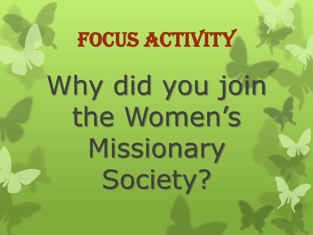 PPT - Falling In Love With Missionary Work…AGAIN! Facilitator ...