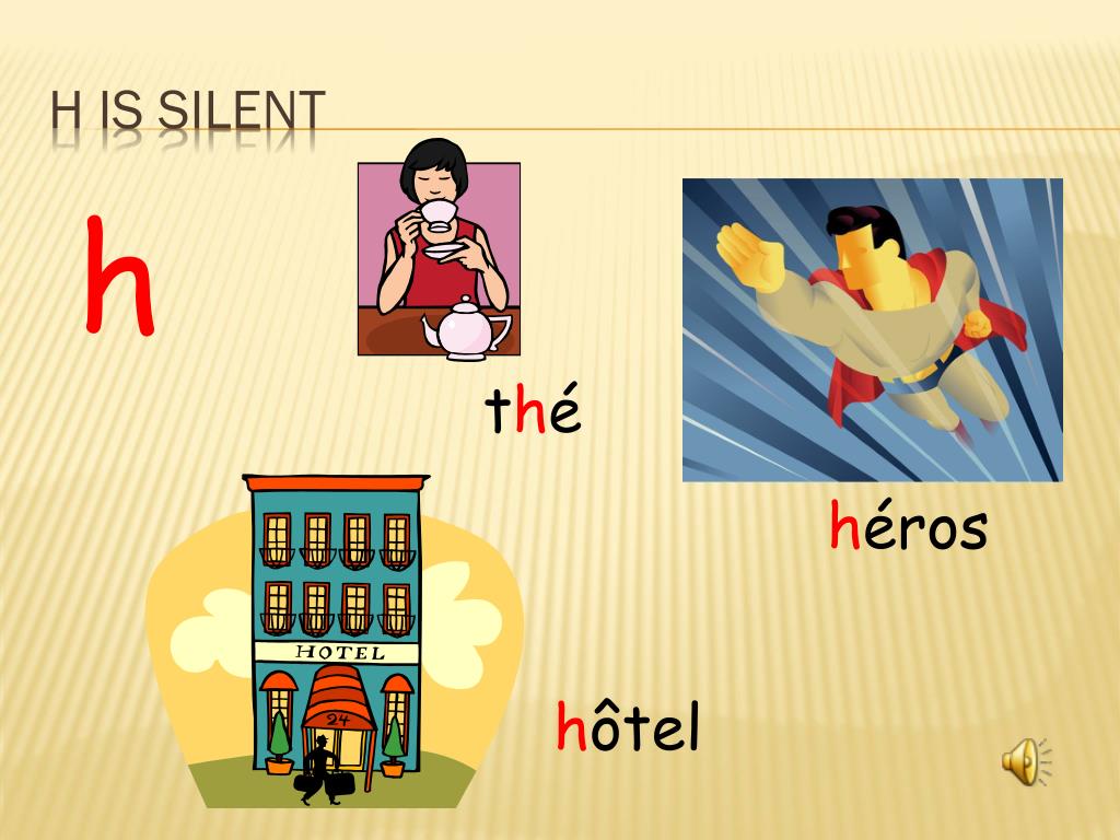 PPT - Key French sounds & spellings (a very general & simplified ...