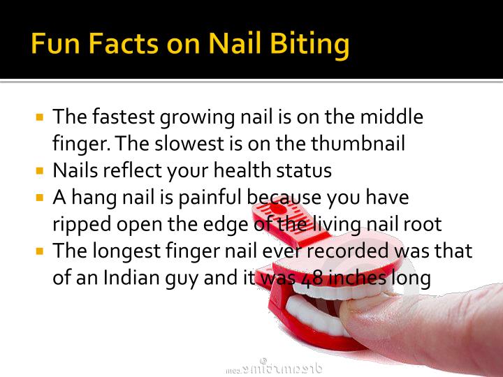 PPT - NAIL BITING PowerPoint Presentation - ID:1851297