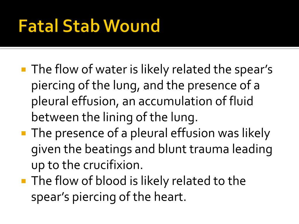 PPT - How Did Jesus Die – The Medicine Behind Jesus’ Death PowerPoint ...