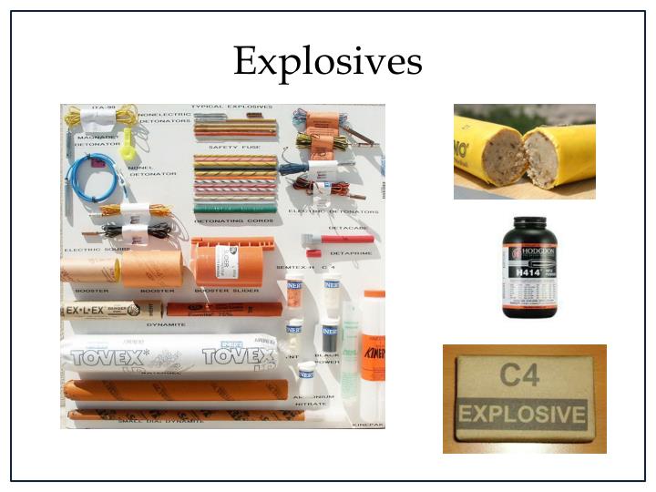 PPT - Explosives Threats to First Responders PowerPoint Presentation ...