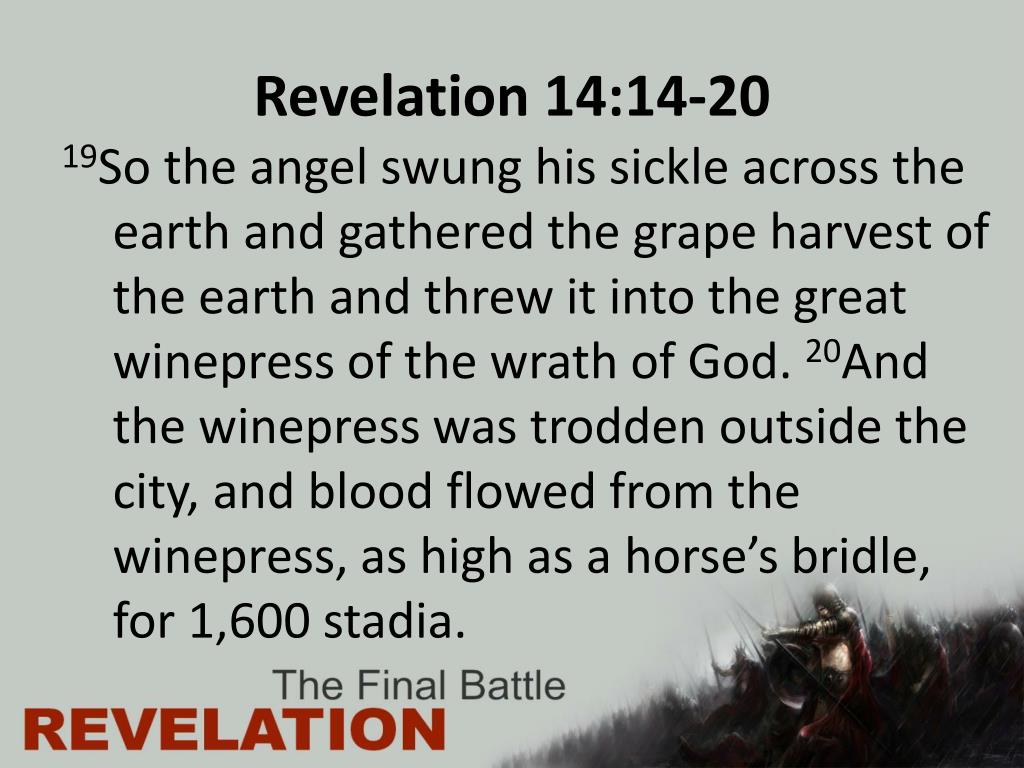 PPT - The Inevitable Harvest Revelation 14:1-20 PowerPoint Presentation ...