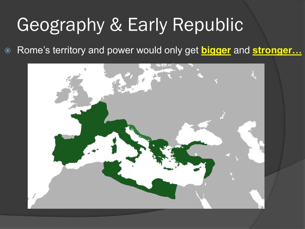 PPT - Geography & Early Republic PowerPoint Presentation, free download ...