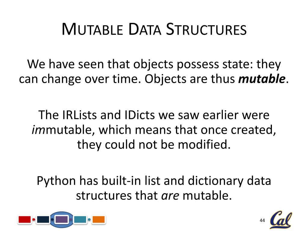 Ppt Cs61a Lecture 15 Object Oriented Programming Mutable Data Structures Powerpoint