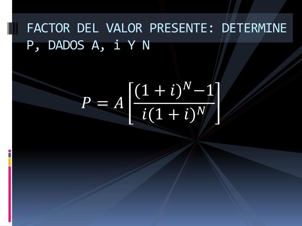 PPT - INTERÉS: EL COSTO DEL DINERO PowerPoint Presentation, free ...