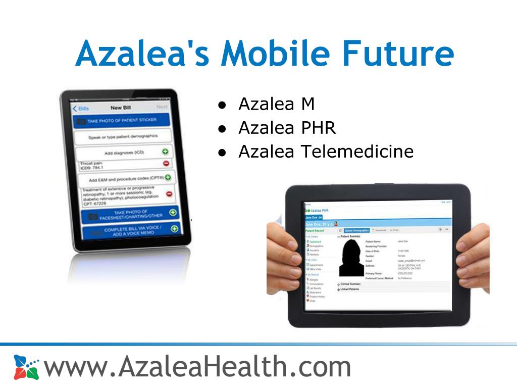 PPT - Baha Zeidan CEO & Co-Founder Azalea Health bzeidan@azaleahealth ...