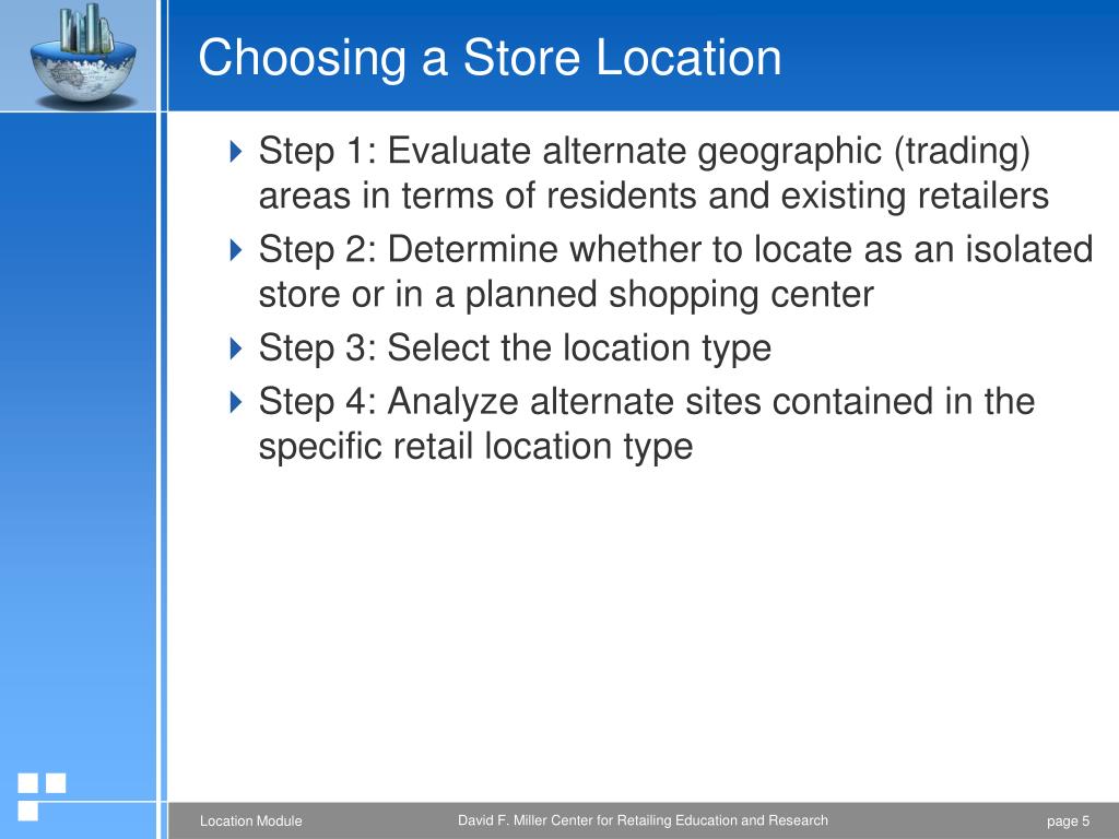 PPT - Locations in Chinese Retail Industry PowerPoint Presentation ...