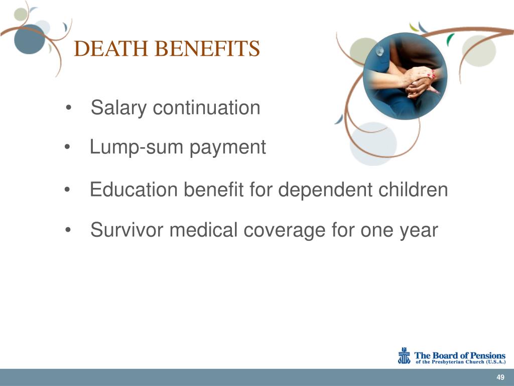 PPT - The Benefits plan of the presbyterian church (U.S.A.) PowerPoint ...