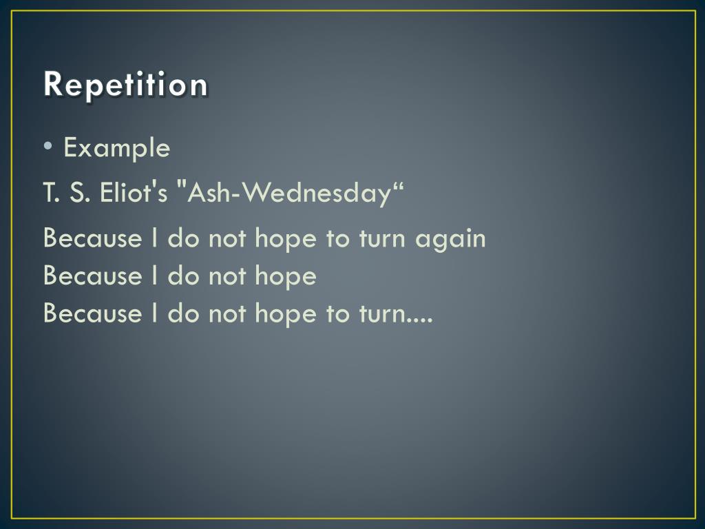 PPT - Poetry: Rhythm, Rhyme, & Repetition PowerPoint Presentation - ID ...