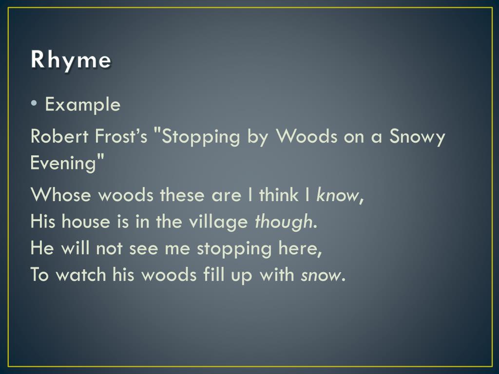 PPT - Poetry: Rhythm, Rhyme, & Repetition PowerPoint Presentation, free ...