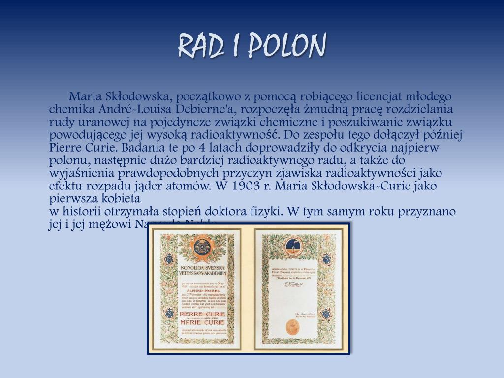 PPT - Maria Skłodowska-Curie PowerPoint Presentation, free download ...