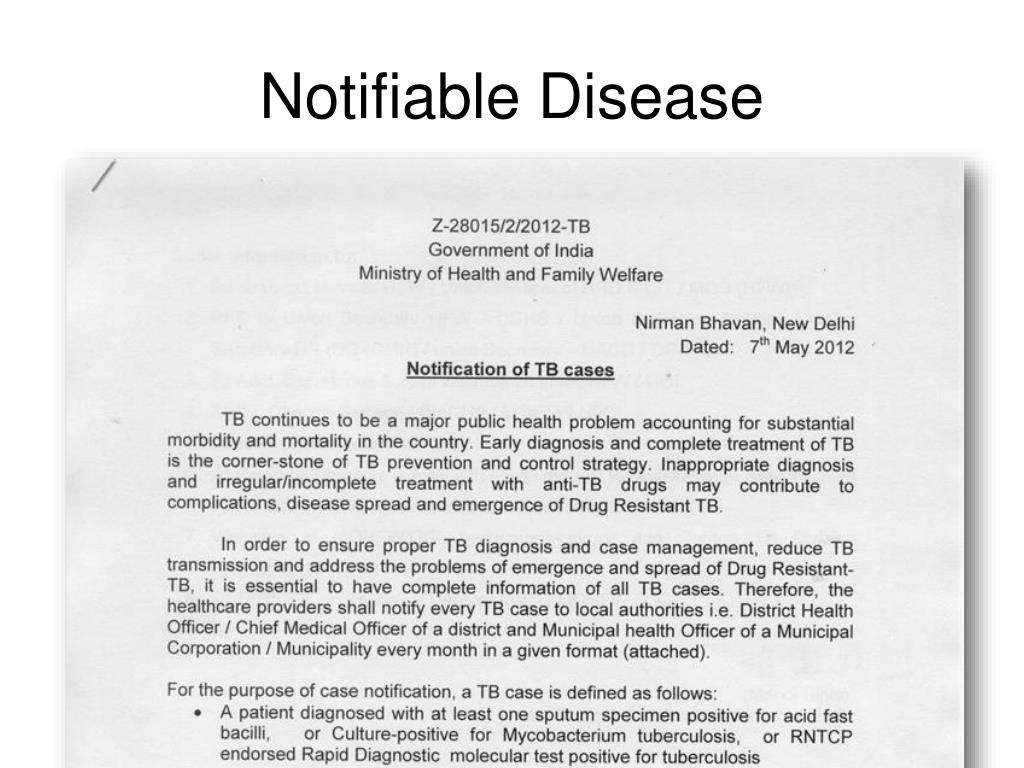 PPT - Current Status: Tuberculosis in India Dr Ashwini Kalantri ...