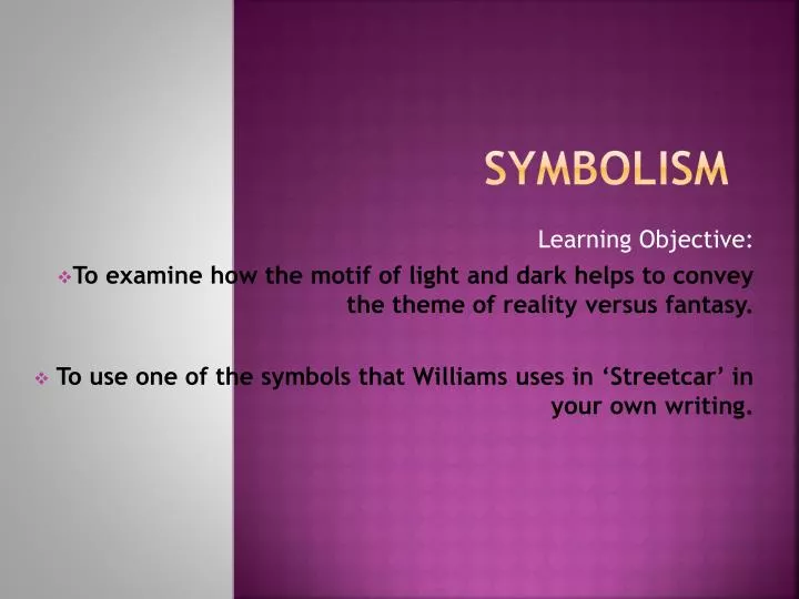 PPT - Symbolism PowerPoint Presentation, free download - ID:1854563