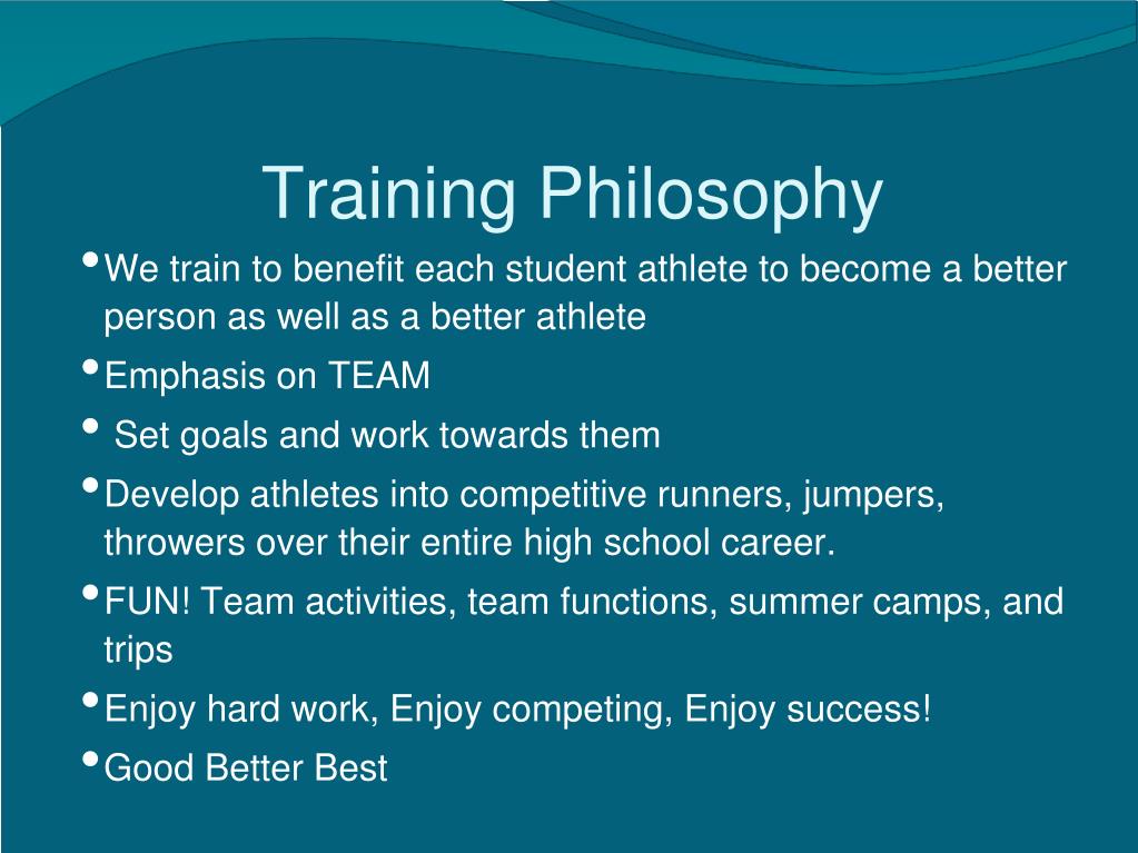 PPT - Young Men/Women High School Training Program BE LEGEND ARY Volume ...