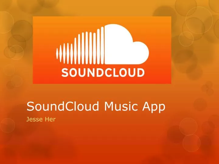 PPT - SoundCloud Music App PowerPoint Presentation, free download - ID ...