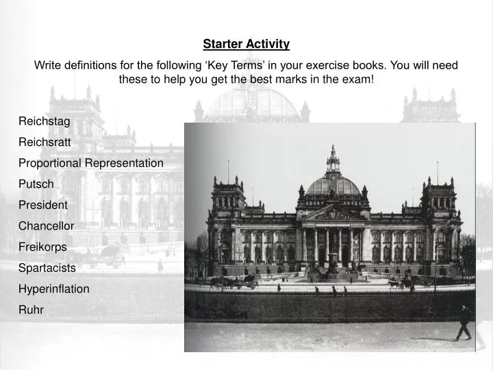 PPT - Starter Activity PowerPoint Presentation, free download - ID:1855012