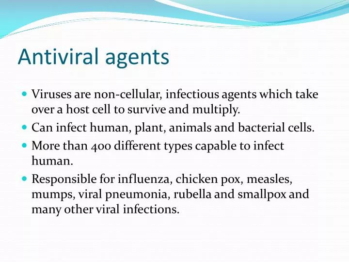 PPT - Antiviral agents PowerPoint Presentation, free download - ID:1855125