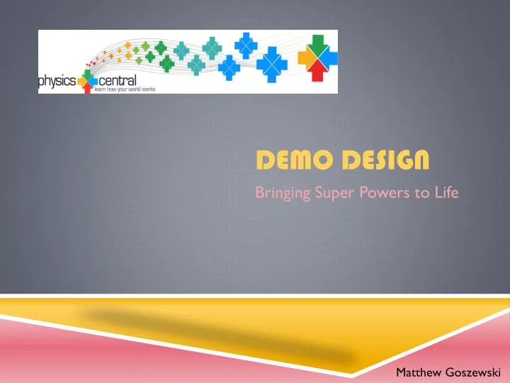 PPT - DEMO DESIGN PowerPoint Presentation, free download - ID:1855216