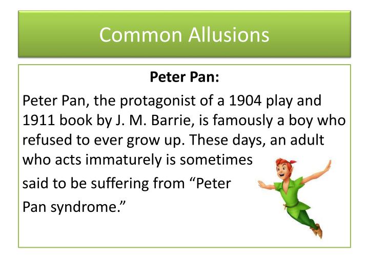 PPT - ALLUSION PowerPoint Presentation - ID:1855529