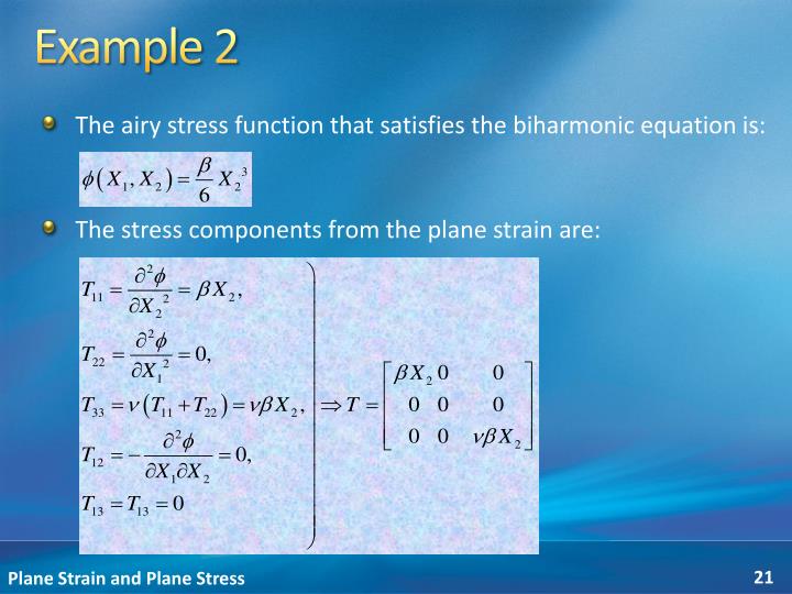PPT - Plane Strain and Plane Stress PowerPoint Presentation - ID:1855658