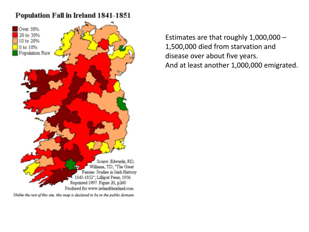PPT - The Great Hunger aka The Irish Potato Famine Roughly 1845 – 1852 ...
