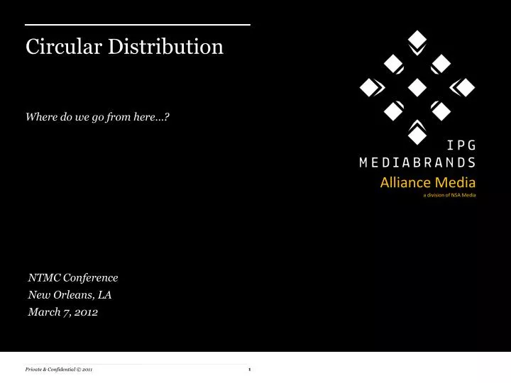 PPT - Circular Distribution PowerPoint Presentation, free download - ID ...