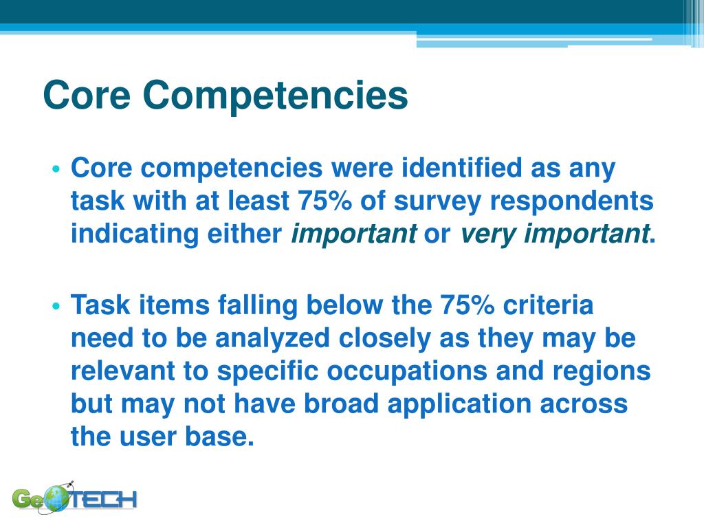 PPT - Skill Set of a GIS Technician GeoTech MetaDACUM GEOED Louisville ...