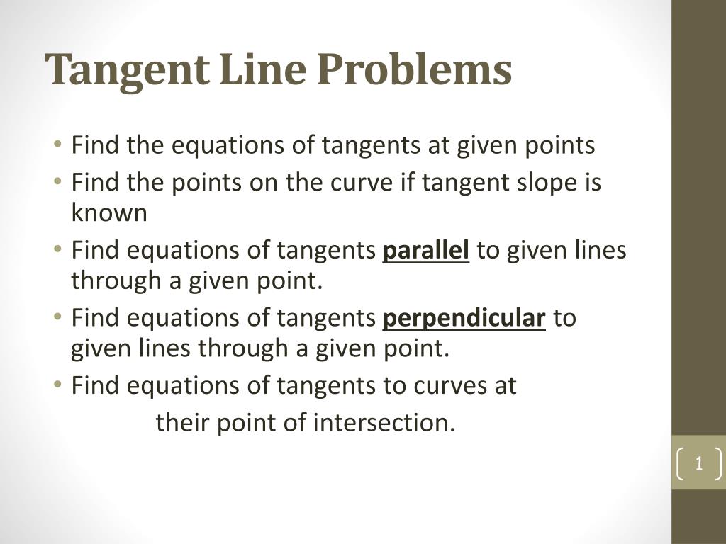 PPT Tangent Line Problems PowerPoint Presentation Free Download ID PPT Tangent Line Problems PowerPoint Presentation Free Download ID