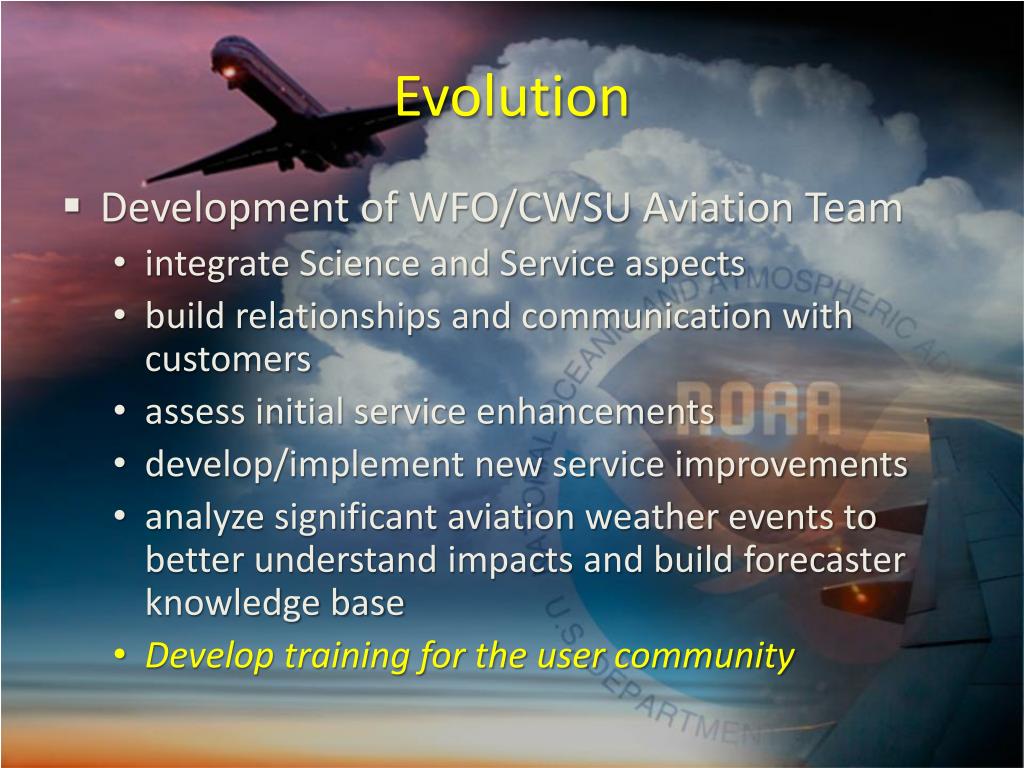 PPT - The Evolution of NWS Aviation Weather Services in Chicago ...