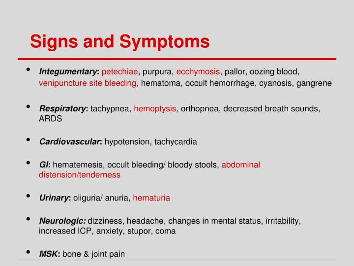 PPT - DIC Disseminated Intravascular Coagulation PowerPoint ...