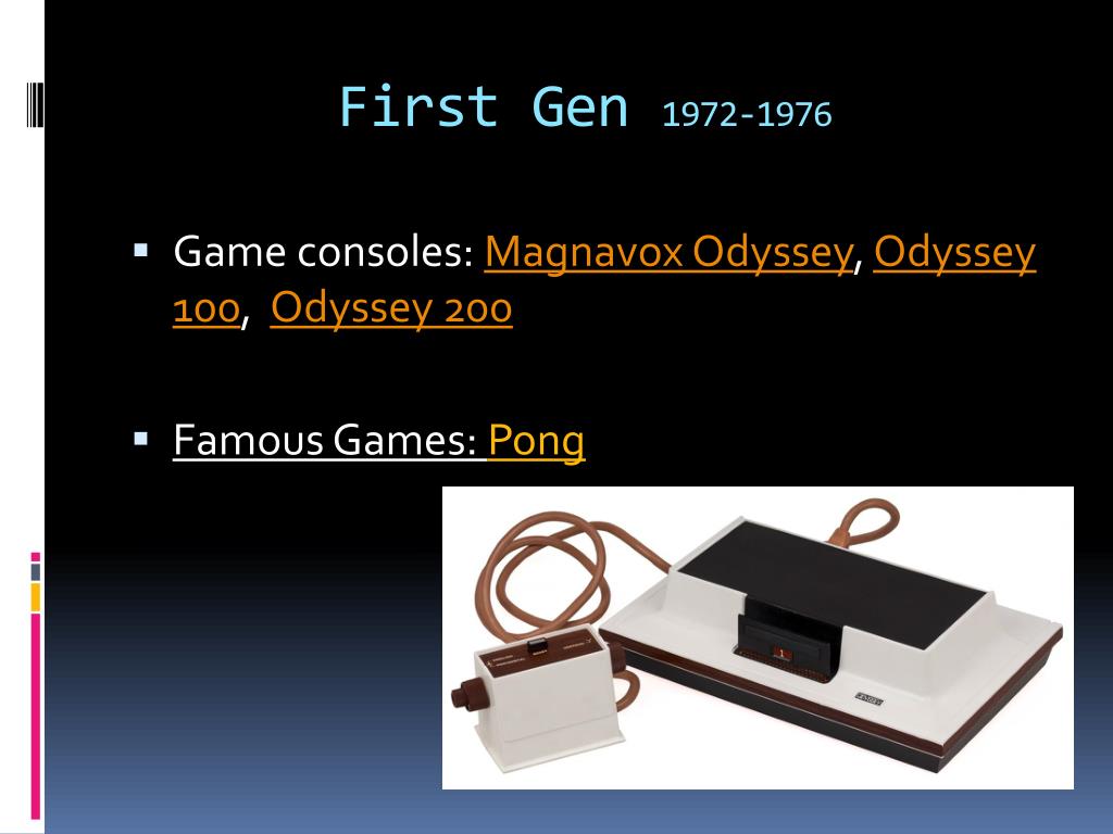 PPT - De geschiedenis van video game consoles PowerPoint Presentation ...