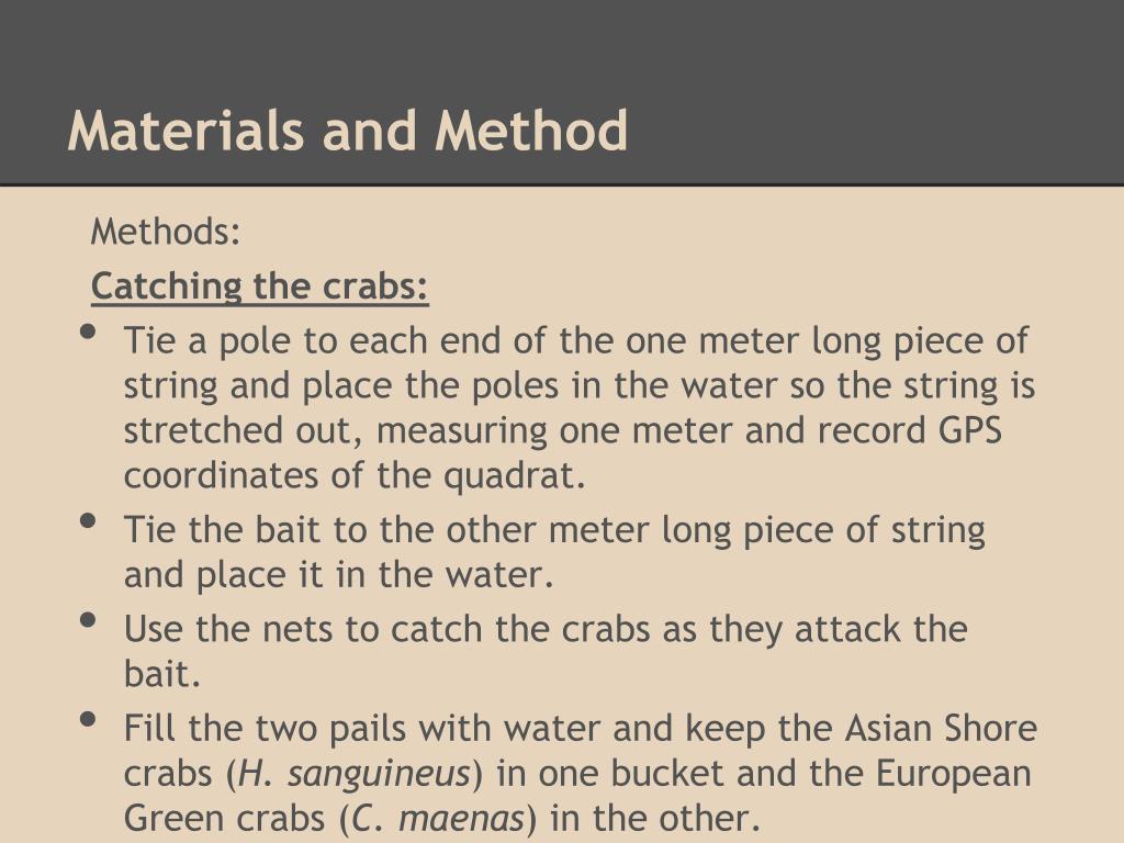 PPT - Asian Shore Crab and European Green Crab Habitat PowerPoint ...